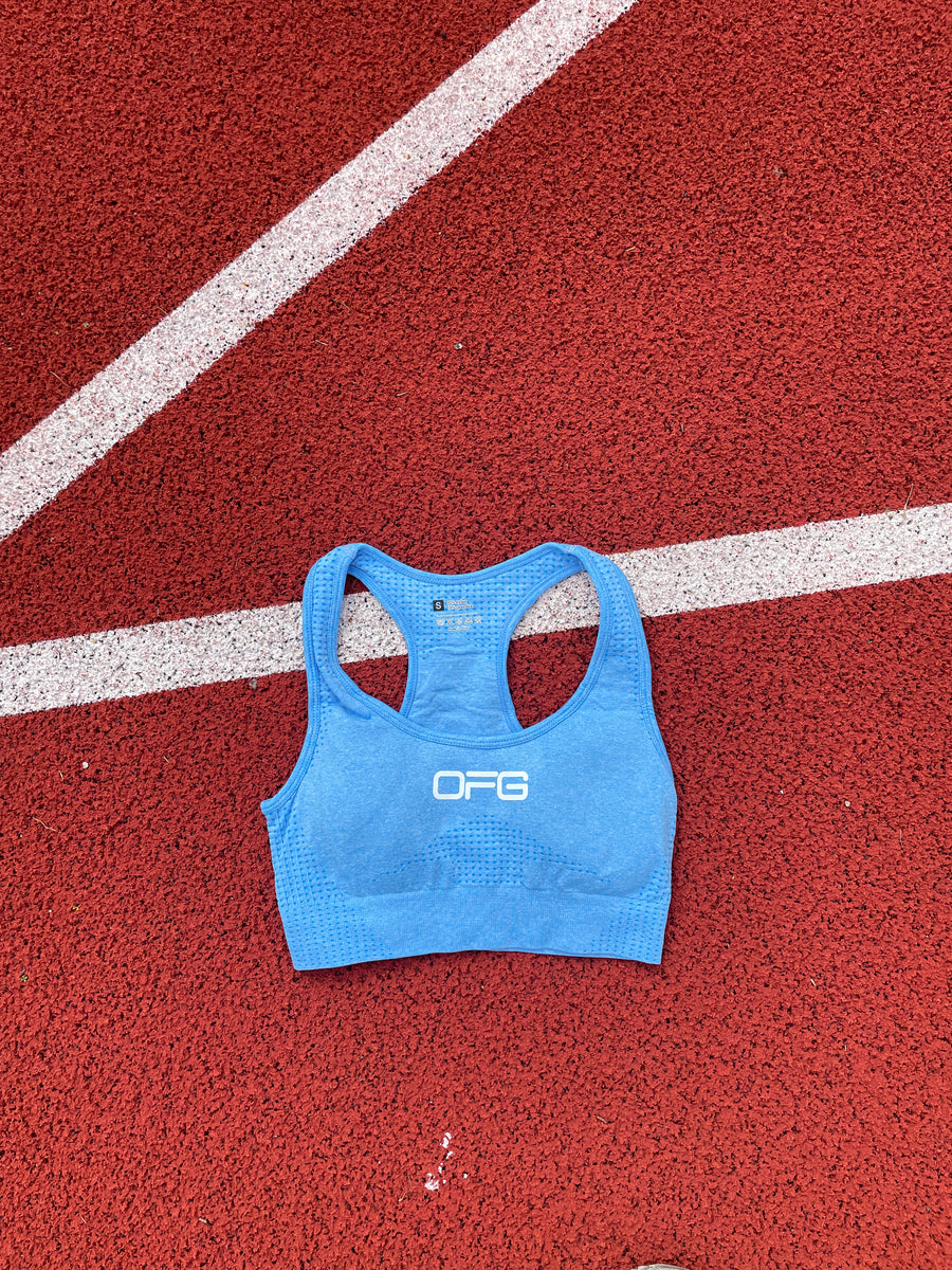 Baby Blue Seamless Sports Bra – OFG Clo
